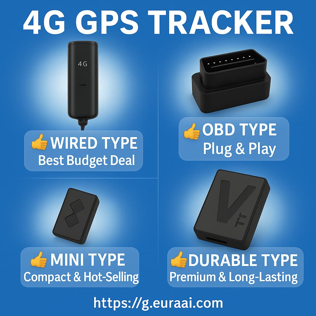4G GPS Tracker Wired / Wireless, Real Time Locator, Playback History ...
