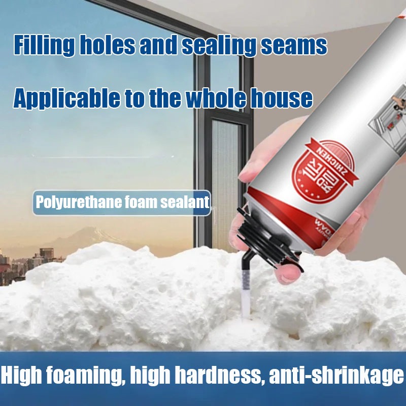 Vira Polyurethane Foam Spray Fills Gaps, Seals Cracks & Insulated / PU ...