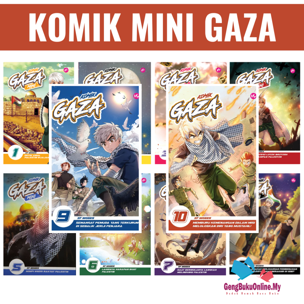 Komik Gaza Mini | Palestin | Shopee Malaysia
