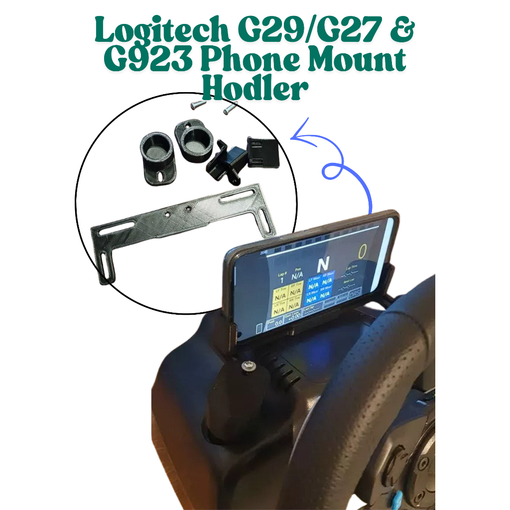 Logitech G29 G920 Modular Phone Mount for Racing Wheels - Adjustable ...
