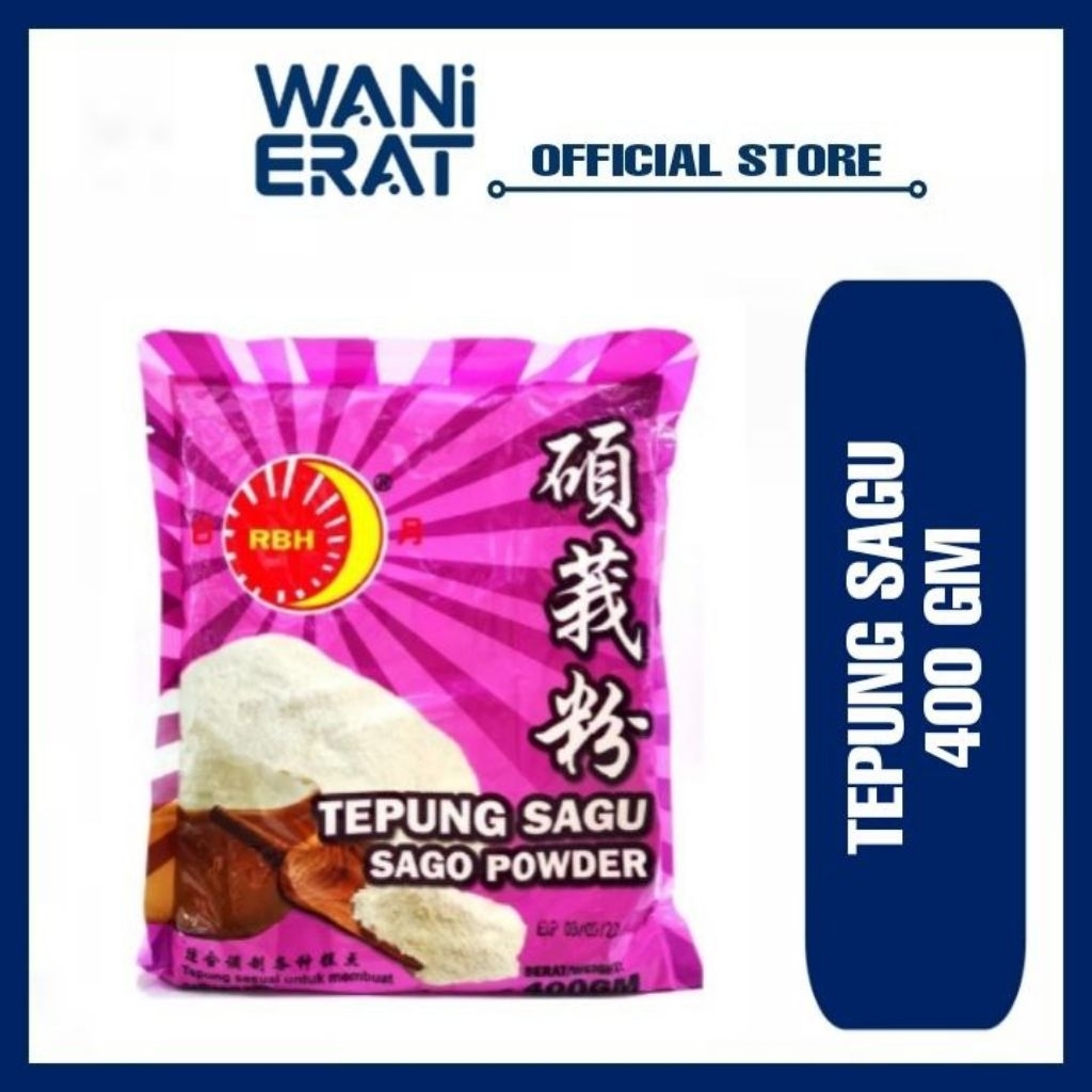 TEPUNG SAGU 400GM | SAGO FLOUR | SAGU COOKING FLOUR | SAGO面粉 | SAGU烹饪面粉 ...