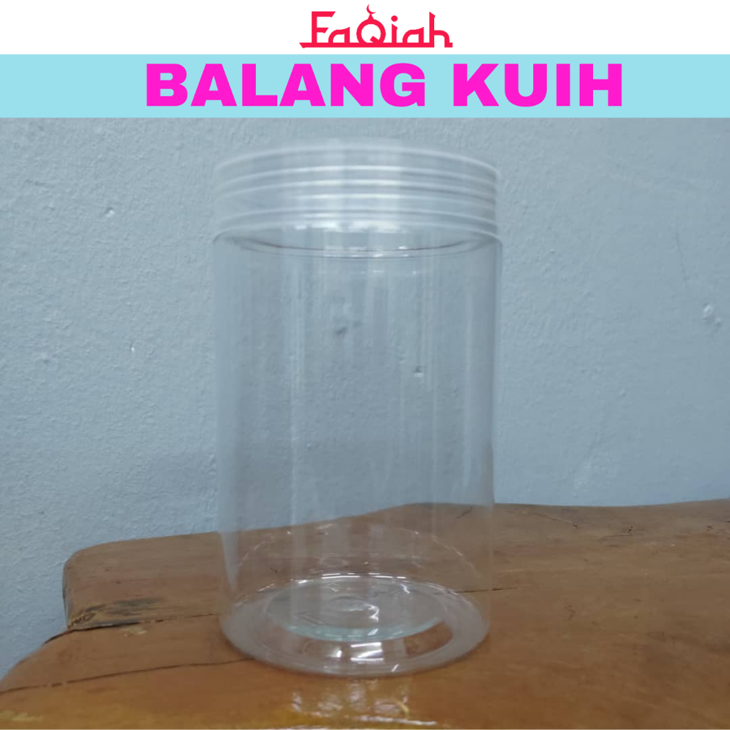 Balang Plastik Kuih 50pcs Bekas Simpan Makanan Food Storage1000 ml ...