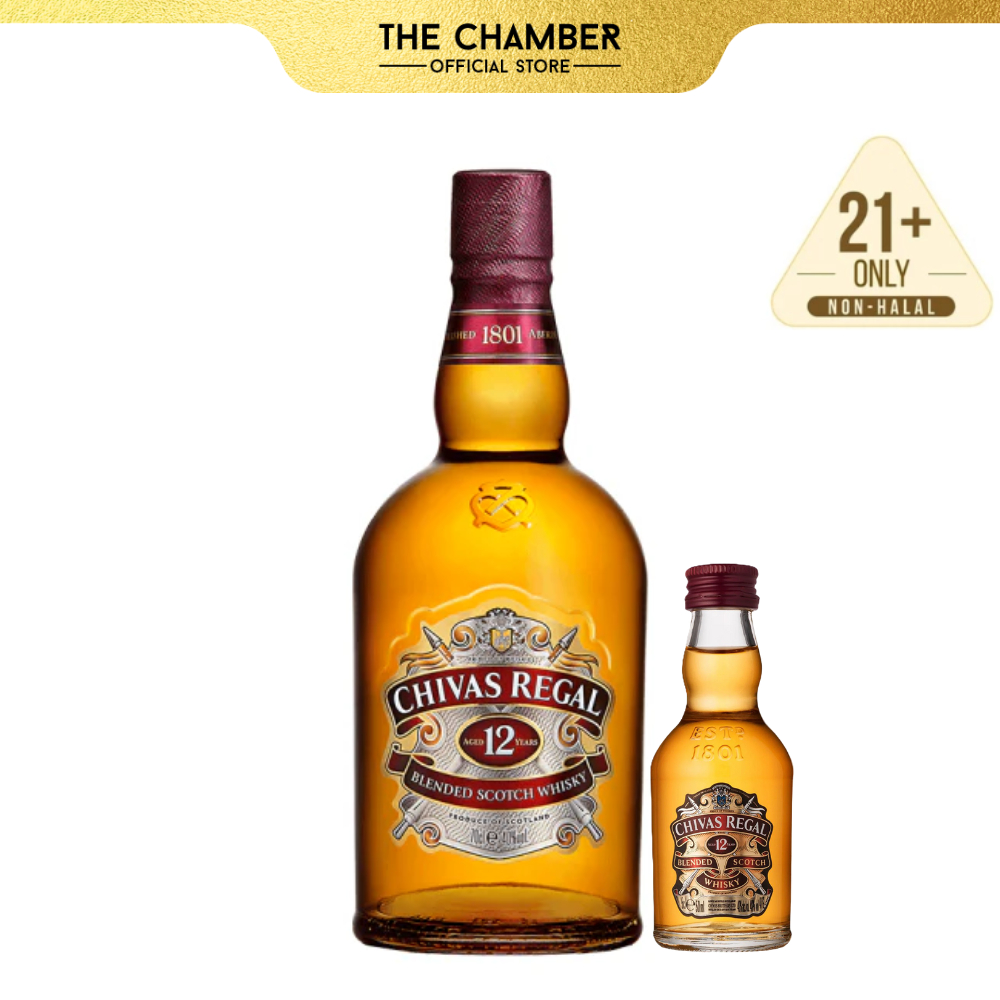 [FREE Chivas 12 Miniature!] Chivas Regal 12 Years Old Blended Scotch Whisky (700ml) | Shopee ...