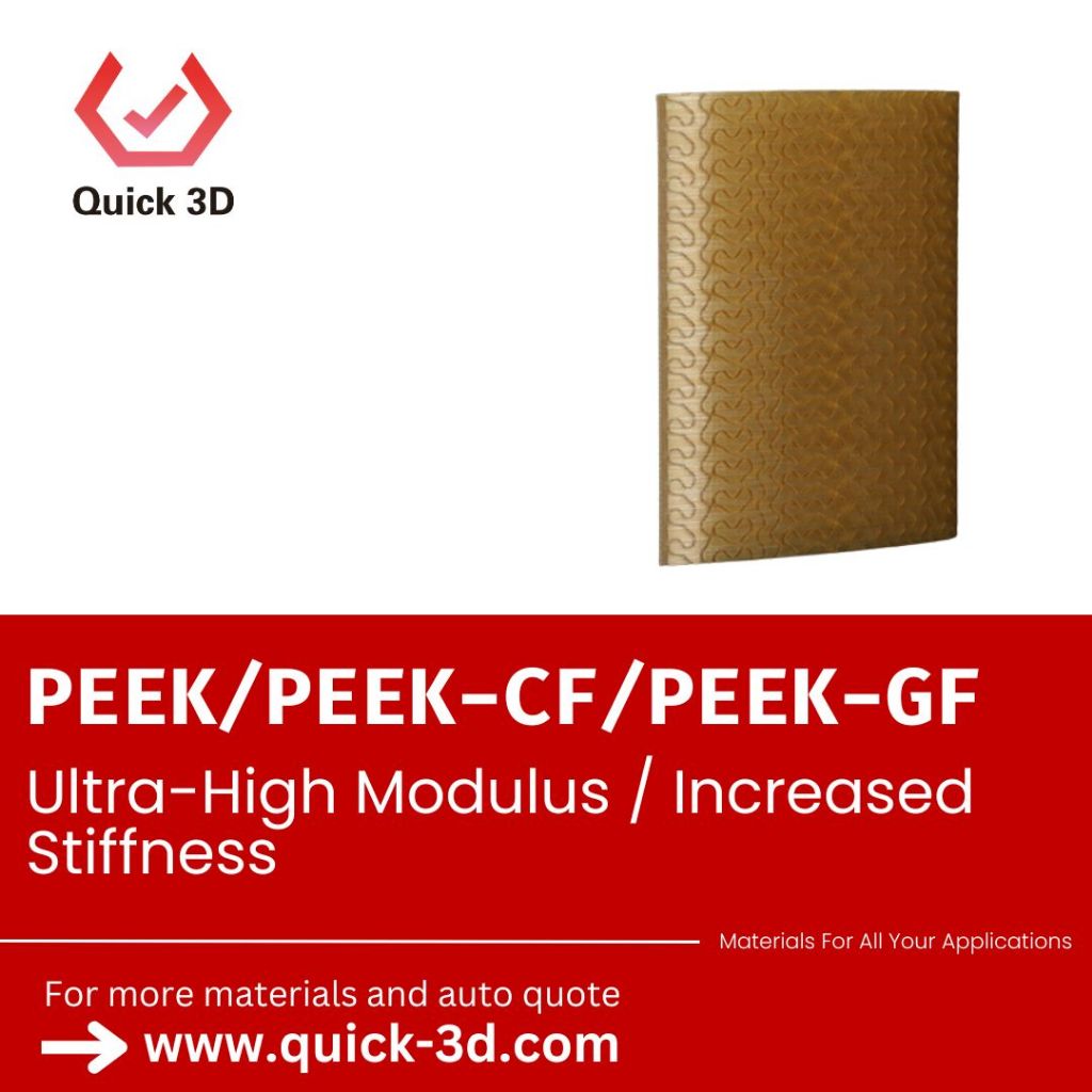 PEEK / PEEK-CF / PEEK-GF - Ultra-High Modulus / Increased Stiffness | Industrials FDM 3D ...