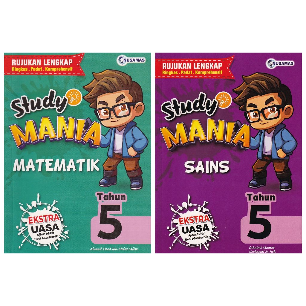 RUJUKAN LENGKAP STUDY MANIA TAHUN 5 | Shopee Malaysia