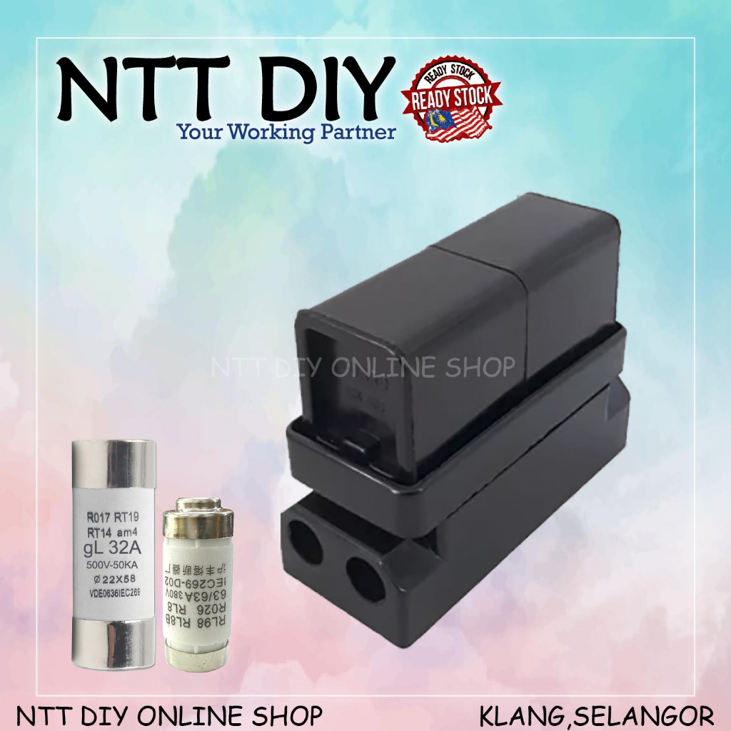 NTT DIY GUARD CUT OUT 60A CK-60 BS88 250 / Cut Out Fuse 32A TNB / 35A ...