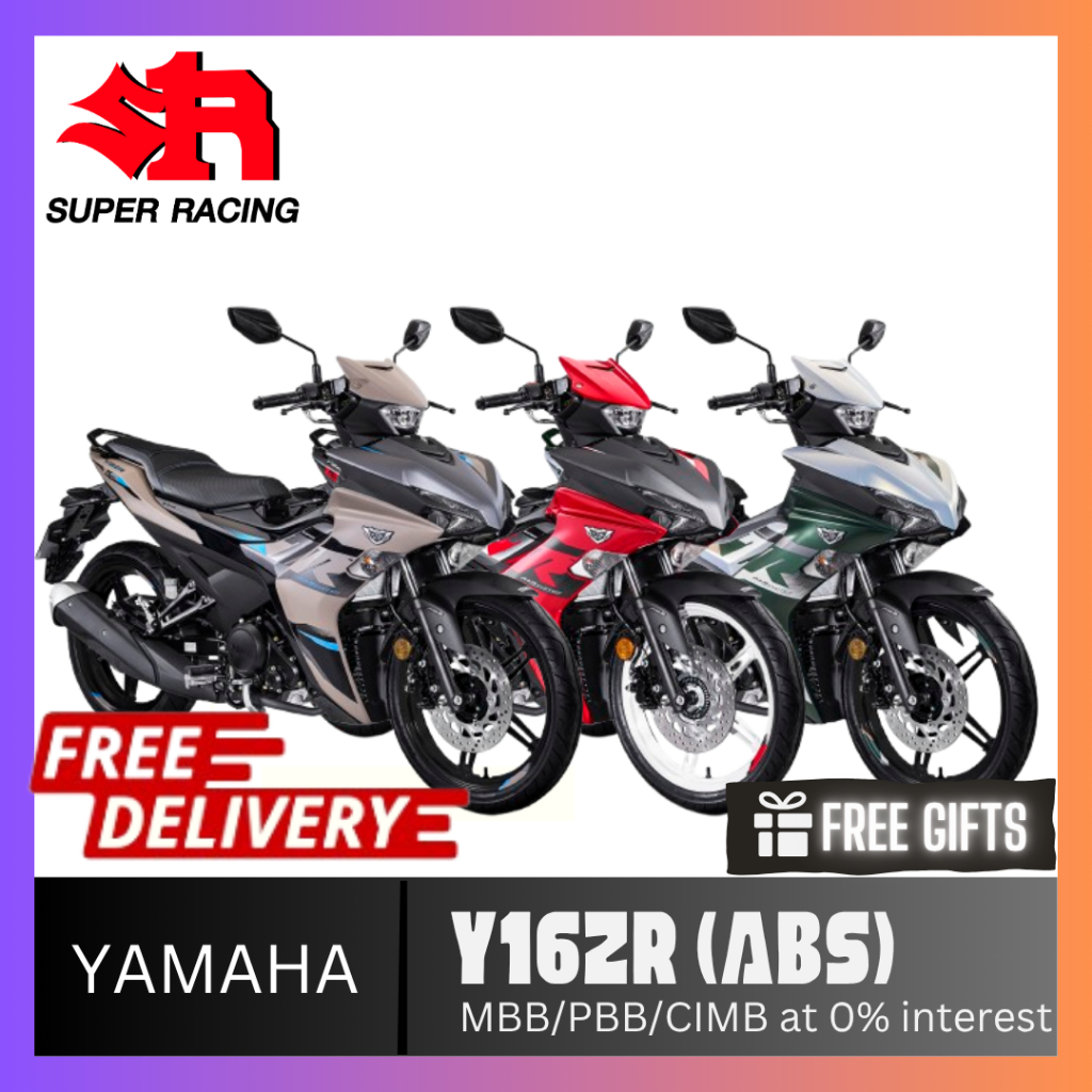 YAMAHA Y16ZR ABS Y16 V2 ABS (UNREGISTERED) VIOLET KNIGHT / MAG GREY ...