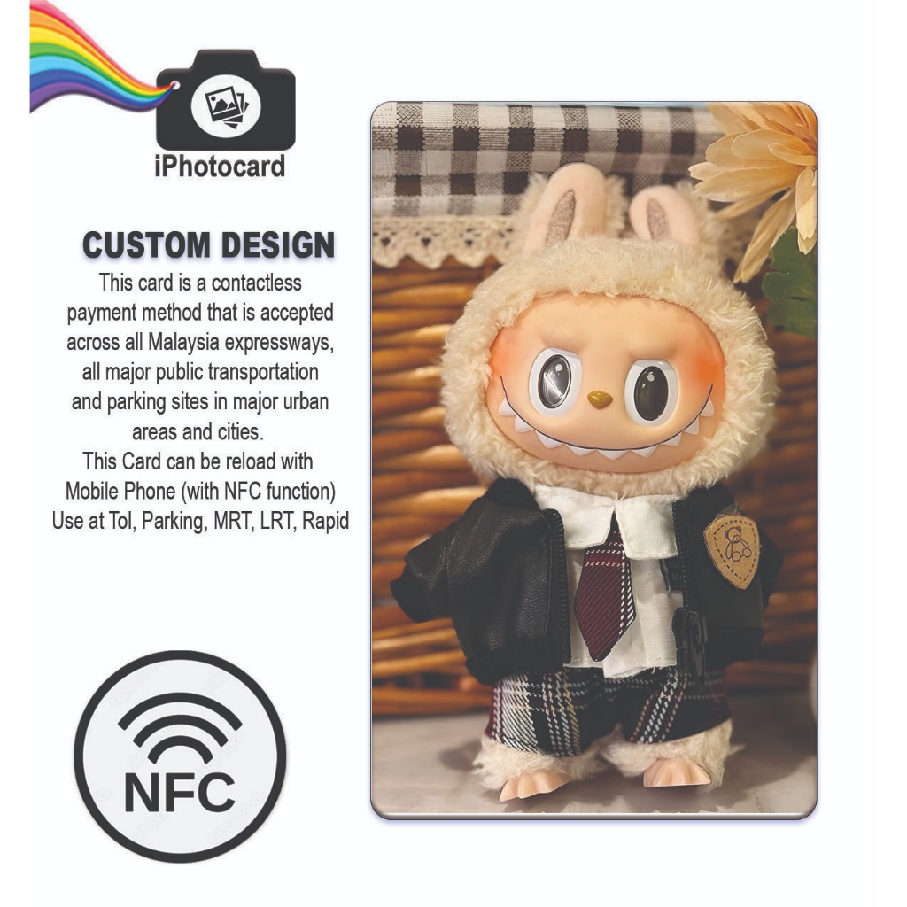 Printing Service Touch N Go Card / Membership Card - LABUBU Custom ...