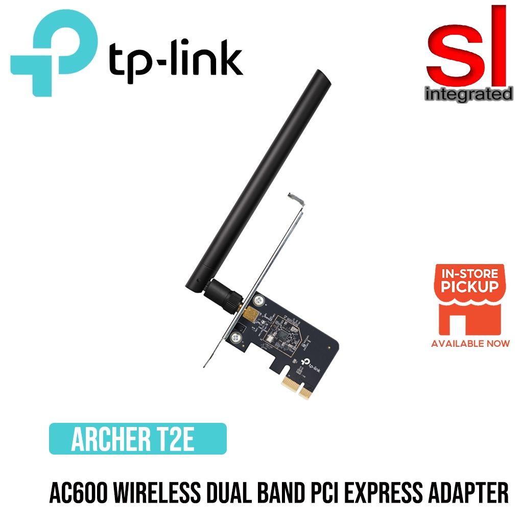 TP-LINK Archer T2E AC600 Wireless Dual Band PCI Express Adapter ...