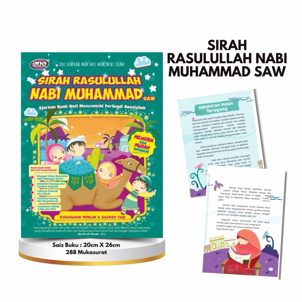 SIRAH RASULULLAH NABI MUHAMMAD SAW- AJARKAN BUAH HATI MENCONTOHI ...