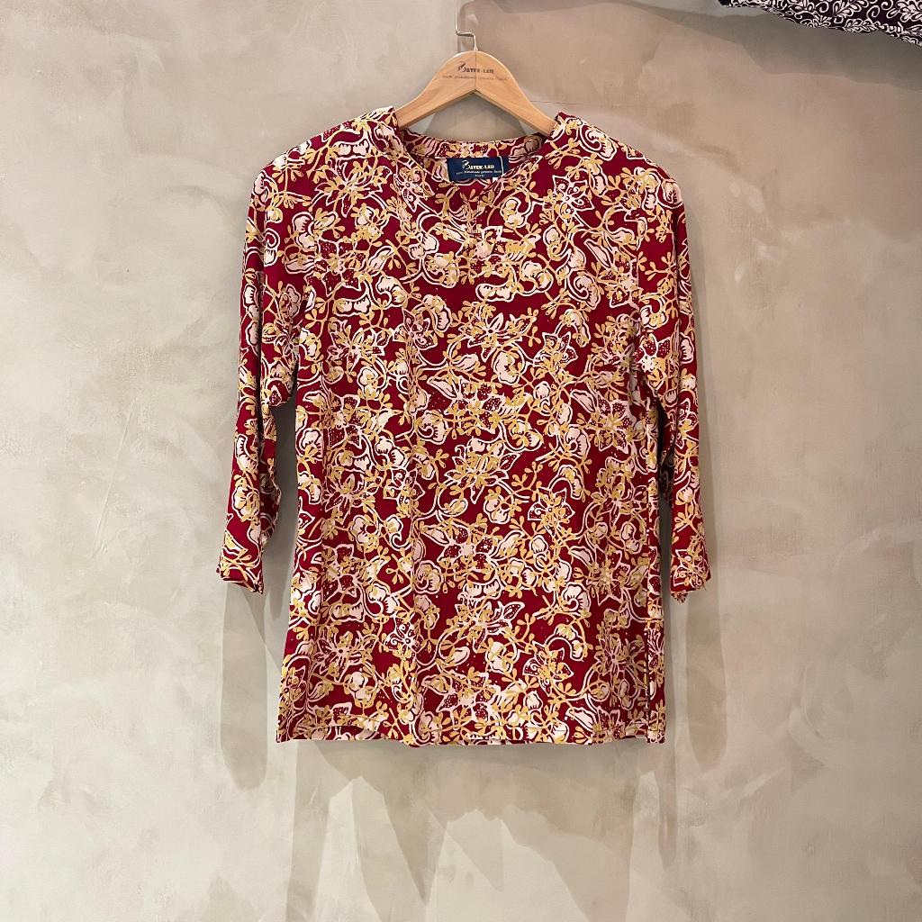 Batik Kurung Kedah Top (S Size) - 100% Genuine Handmade Batik - Hand ...