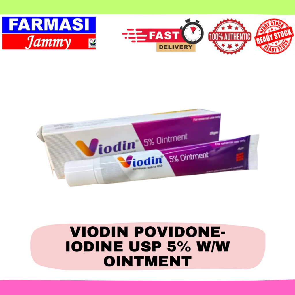 VIODIN POVIDONE-IODINE USP 5% W/W OINTMENT | Shopee Malaysia