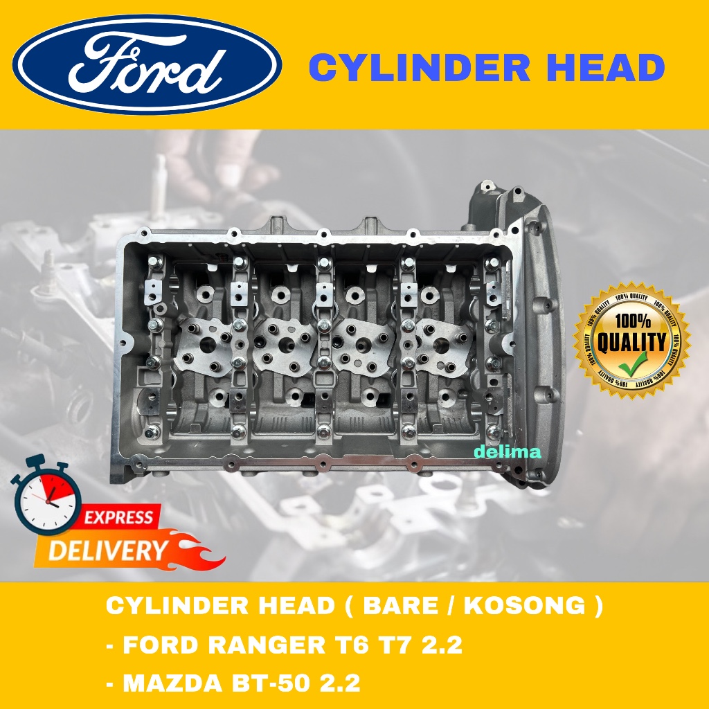 FORD RANGER T6 P4AT 2.2L 16V CYLINDER HEAD | Shopee Malaysia
