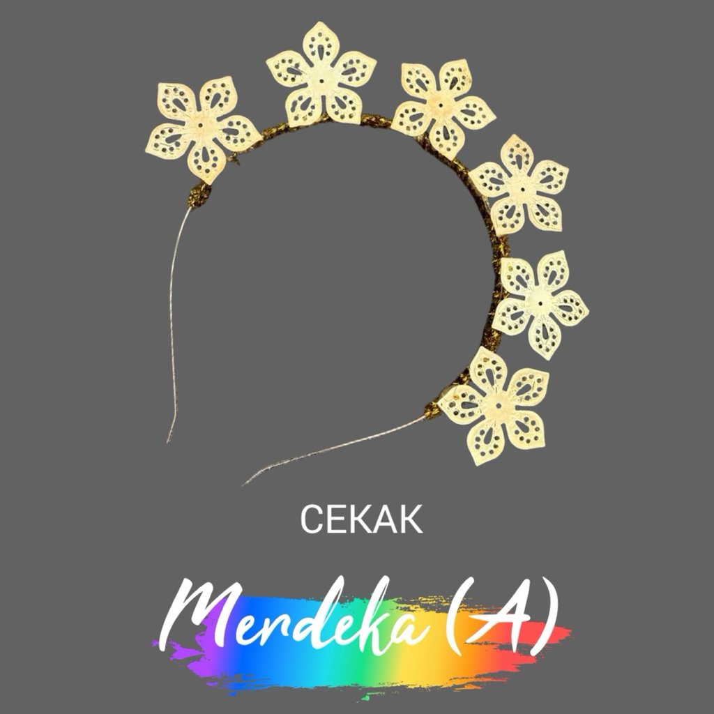 Cekak Sanggul Merdeka Gold ada 3 pilihan design sesuai untuk kanak2 dan ...