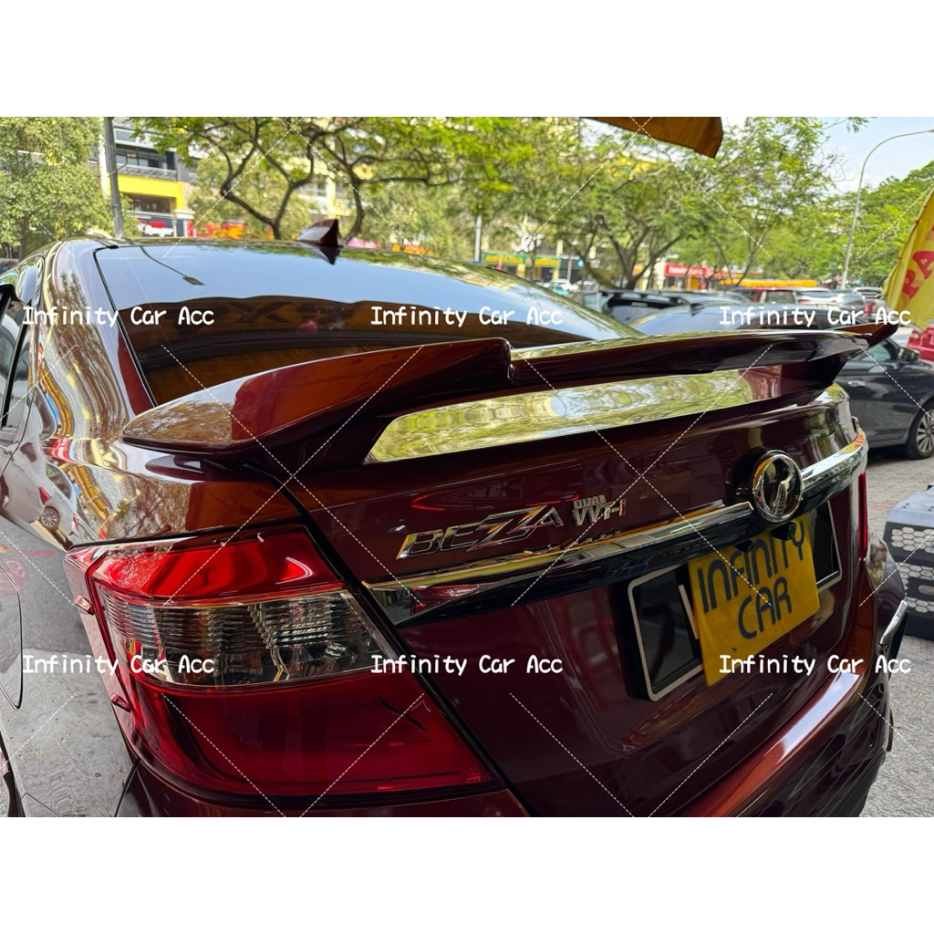 Perodua Bezza Trd Spoiler V3 with Led | Shopee Malaysia