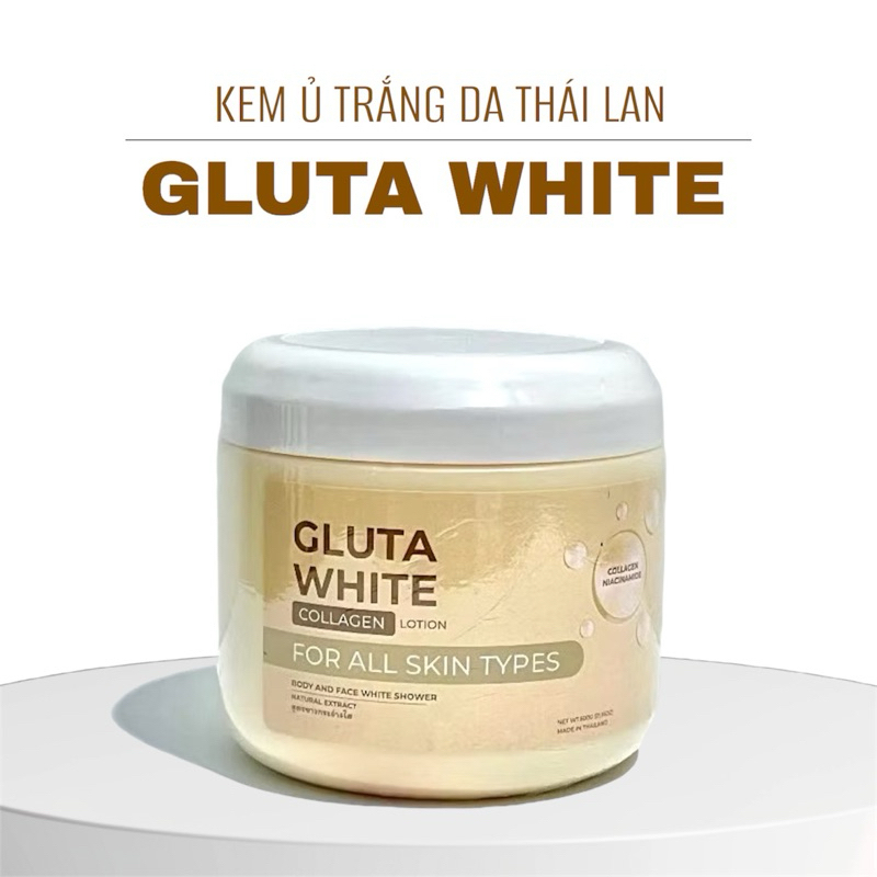 100% (2 FREE 1) ORIGINAL GLUTA WHITE Whitening Body Mask Cream 600g ...