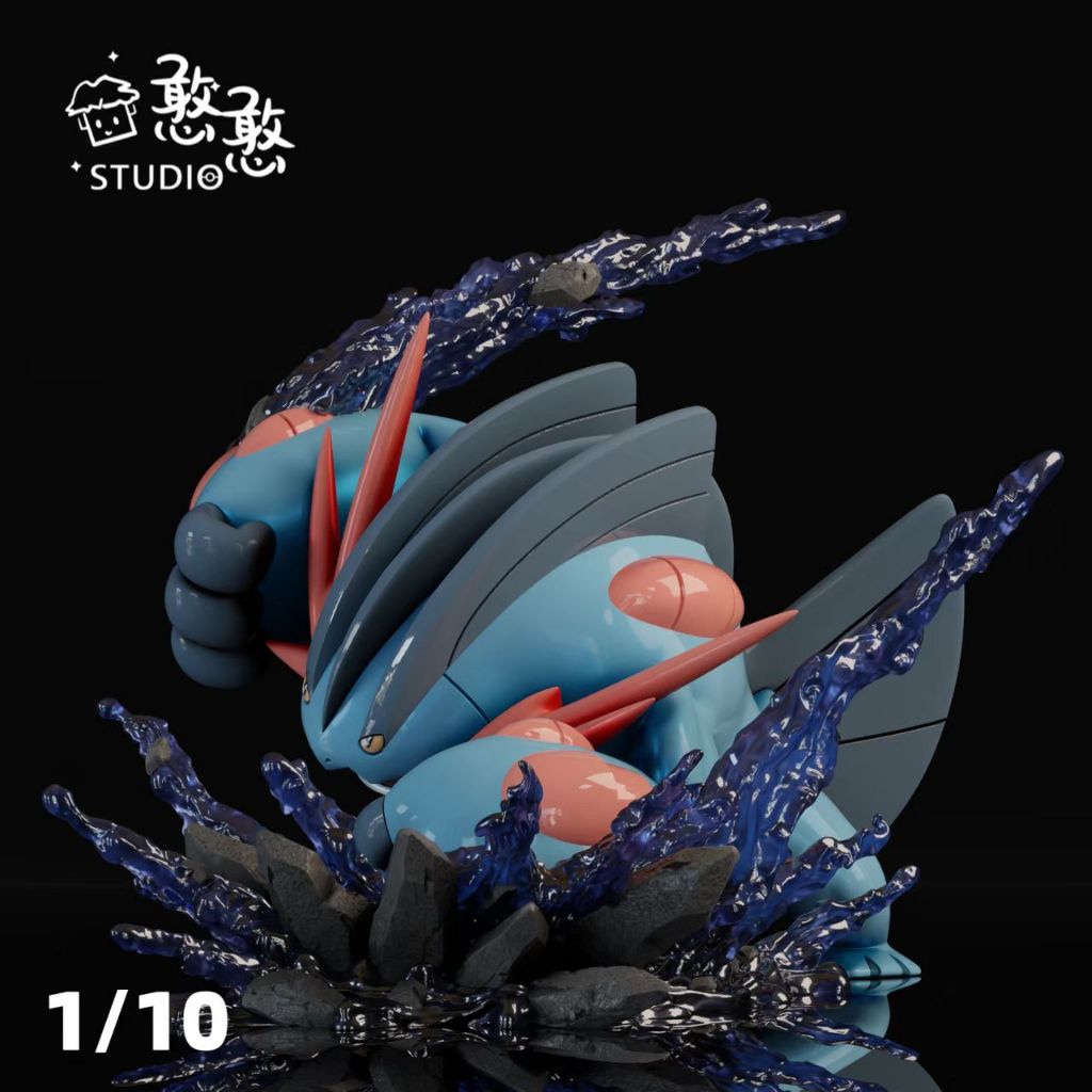 Han Han Studio - Mega Swampert Pokémon Resin Statue GK Anime Figure ...