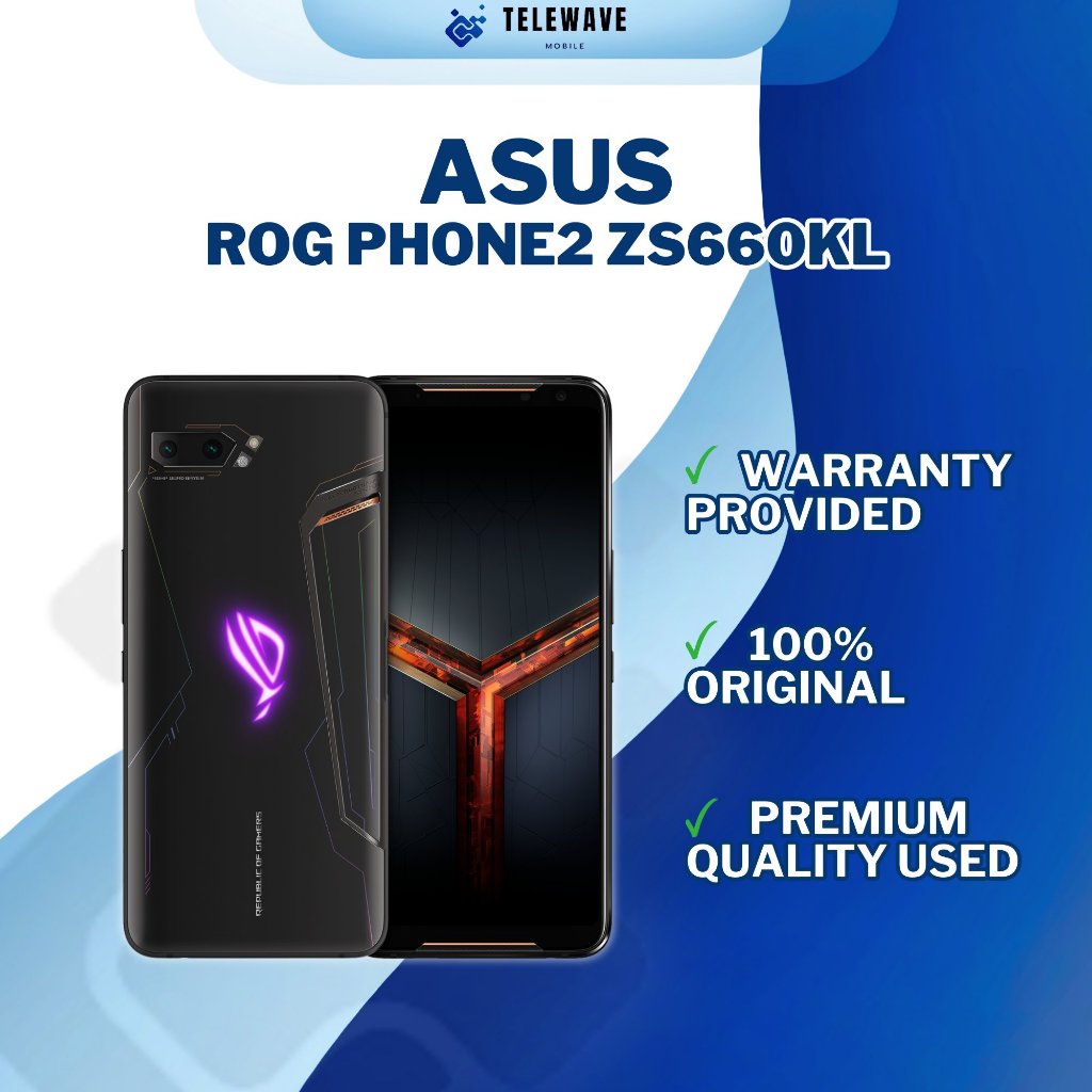 USED ASUS ROG PHONE 2 ORIGINAL SECONDHAND | Shopee Malaysia