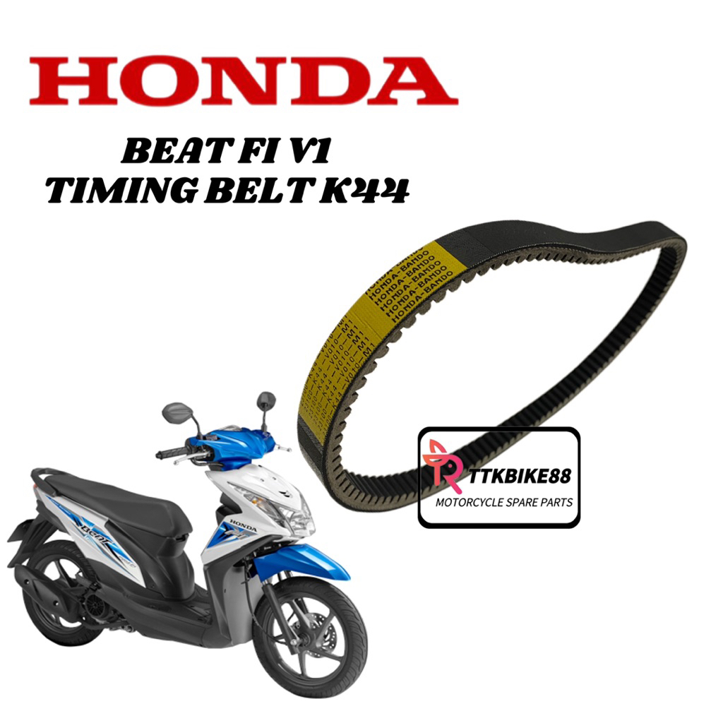 HONDA BEAT V1 BEAT FI V2 BEAT110 FI KOJA TIMING BELT BELTING HONDA ...