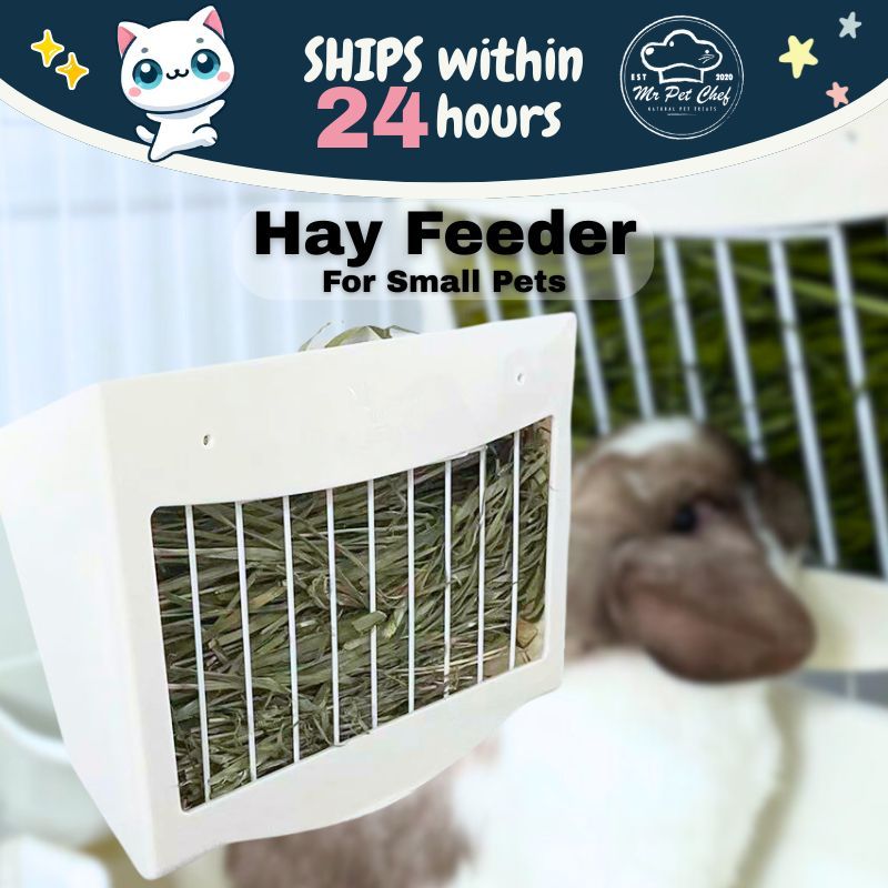 Rabbit Hay Feeder For Rabbit Cage Timothy Hay Rack Rabbit Hay Rack ...