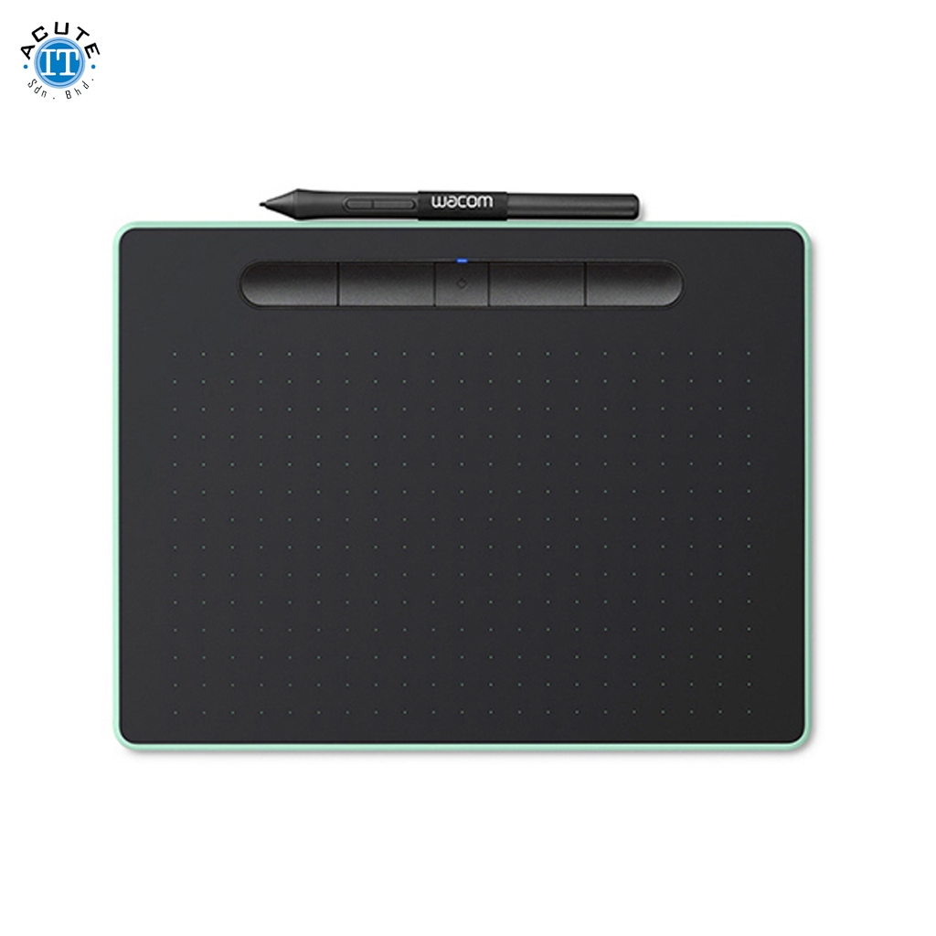 Wacom Intuos With Pen Pistachio Bluetooth Student & Designer Drawing ...