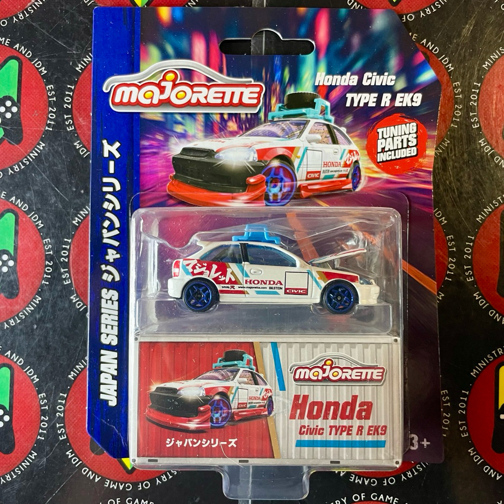 Majorette Japan Series Honda Civic Type R EK9 Tuning Part | Shopee Malaysia