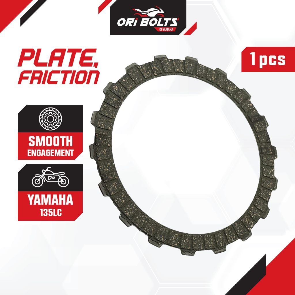 1S7-E6321-00 Yamaha Original 135LC (1521) V1 V2 V3 V4 V5 V6 V7 Friction Plate Clutch Lining ...