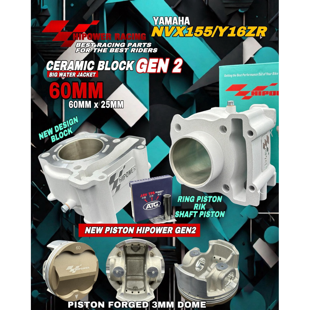 BLOCK Y16 60MM HI POWER (GEN 2 ) NEW VERSION ( BIG WATER JACKET ...