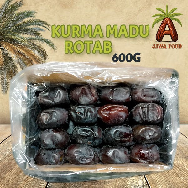 KURMA ROTAB MADU | Fresh | Soft | Rotab Dates | (600G) | Shopee Malaysia