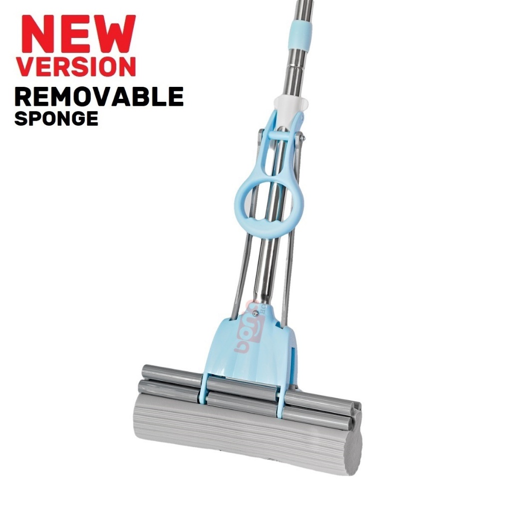 Sponge Mop Floor Cleaning Mop & Window Cleaner Self Drying Mop (WYL-116 ...