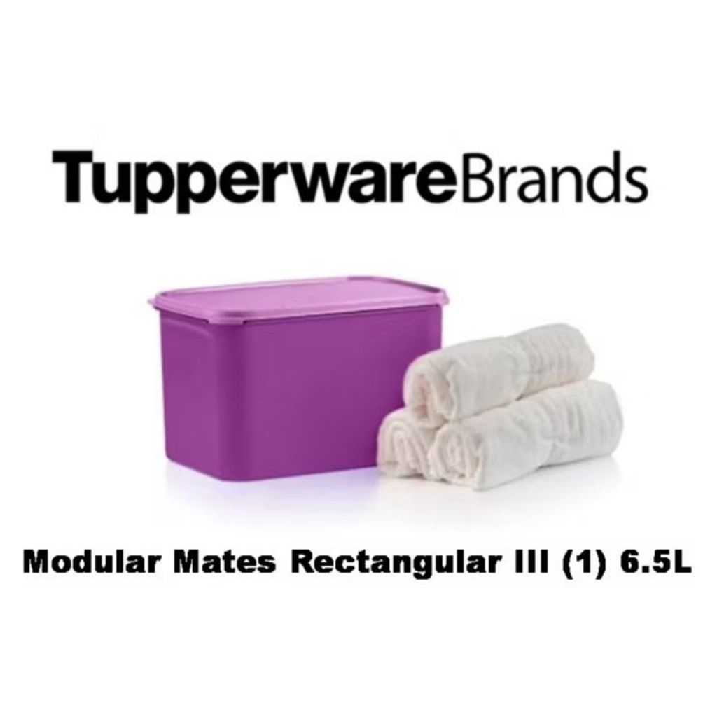 Tupperware Modular Mates Rectangular III 6.5L | Shopee Malaysia