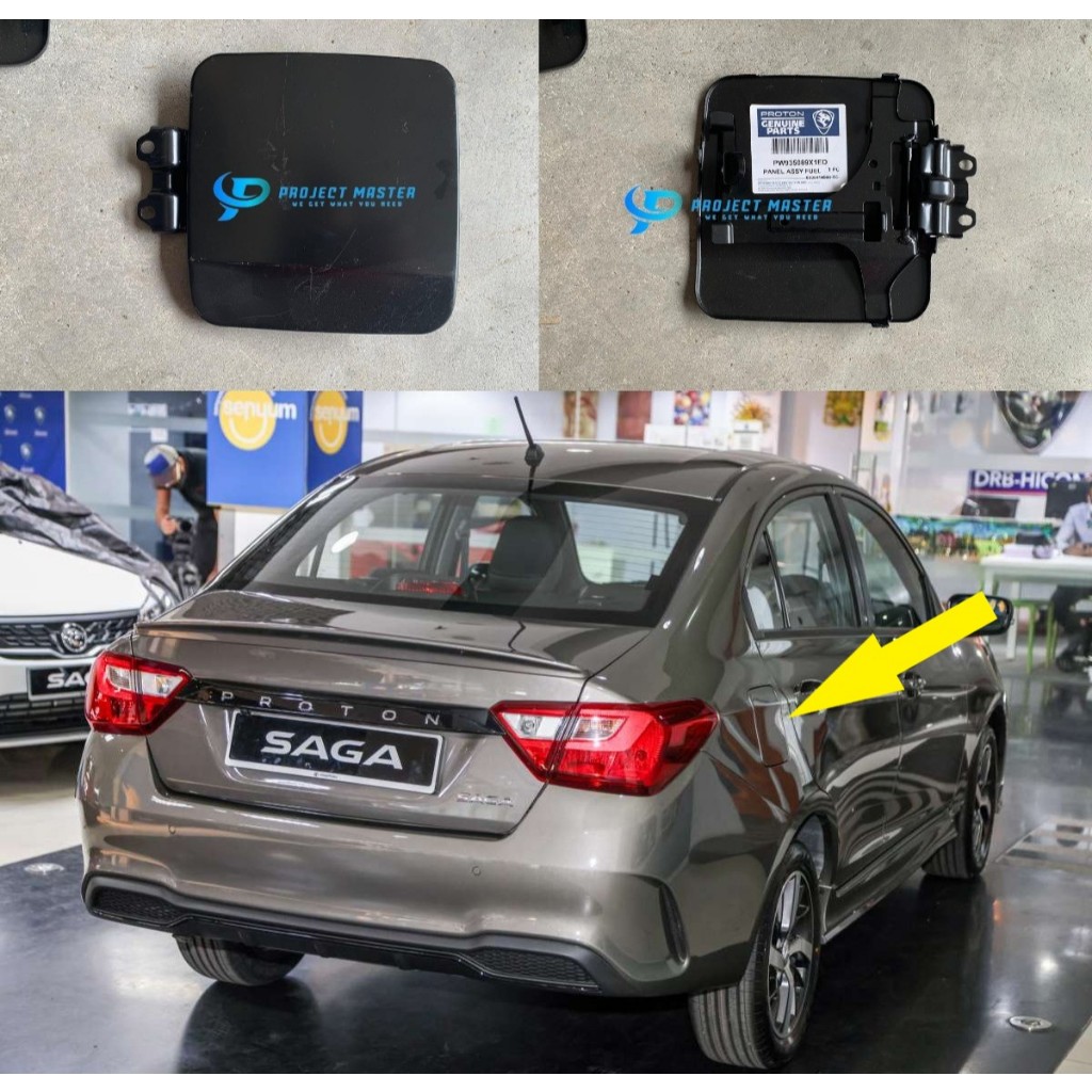 ORIGINAL PROTON SAGA VVT 2016 - 2025 P213 FUEL LID COVER FUEL TANK ...