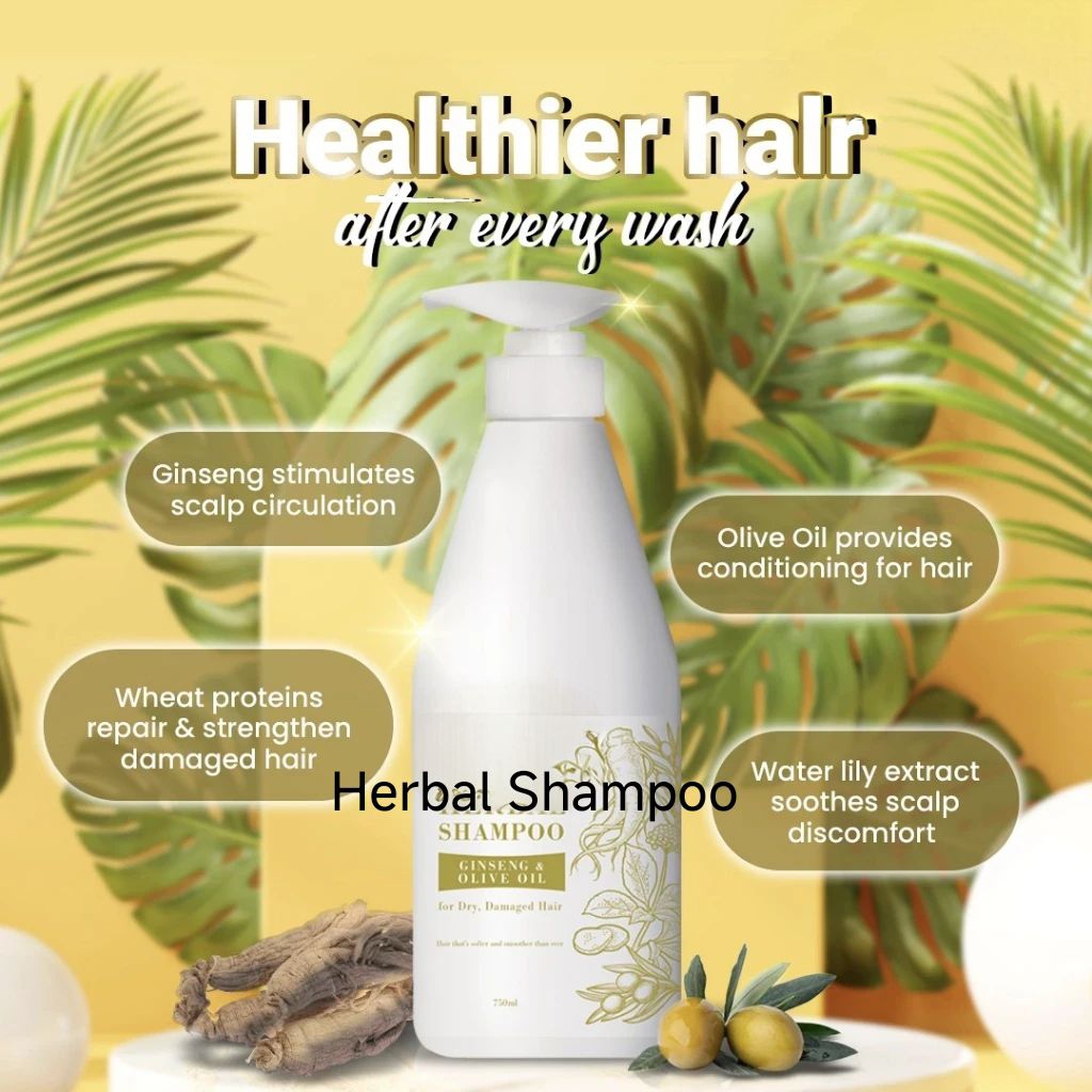 Syampu Herba / Herbal Shampoo 750ml | Shopee Malaysia
