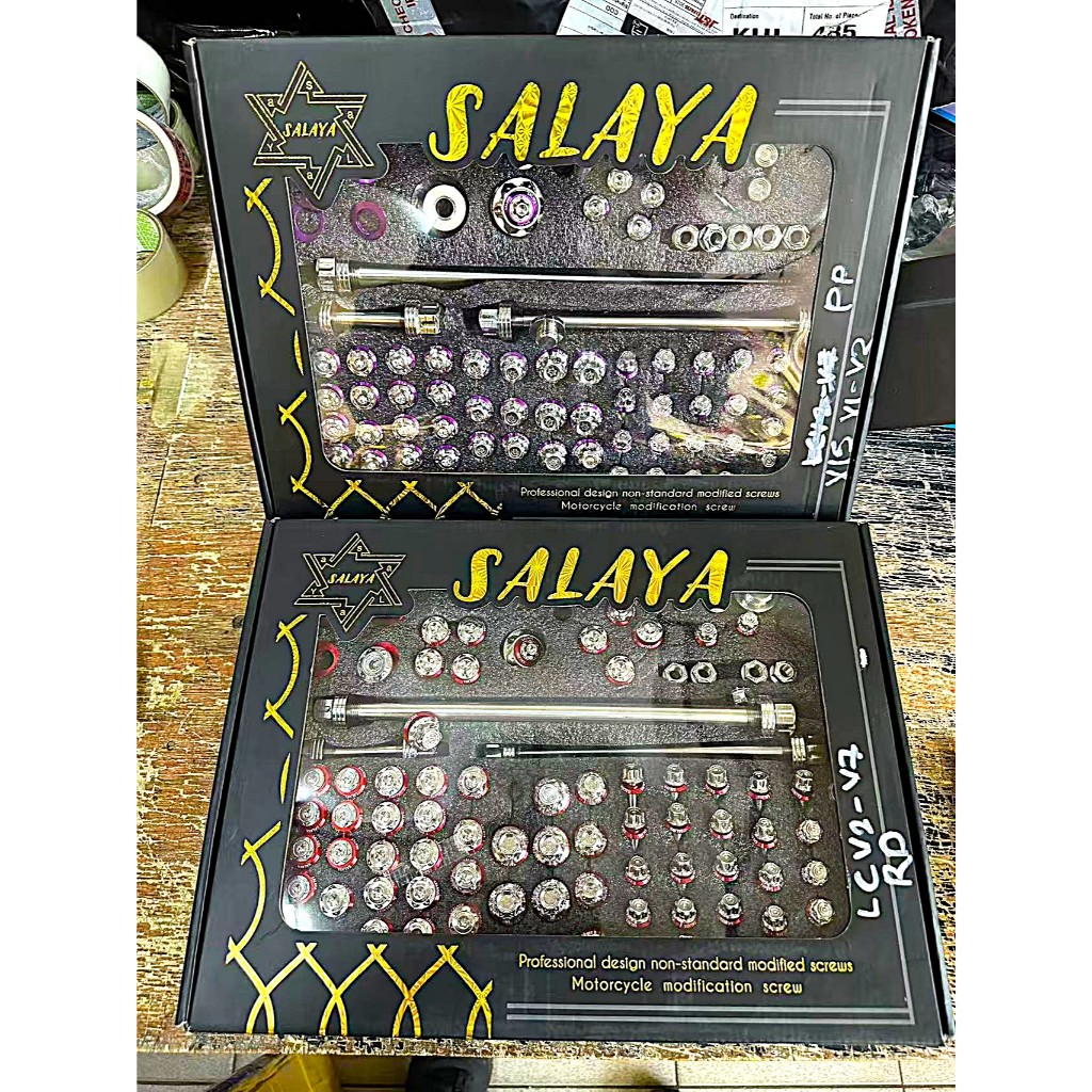 100% ORIGINAL SALAYA FULL SET SCREW SALAYA MADE IN VIETNAM NVX155 Y15ZR ...