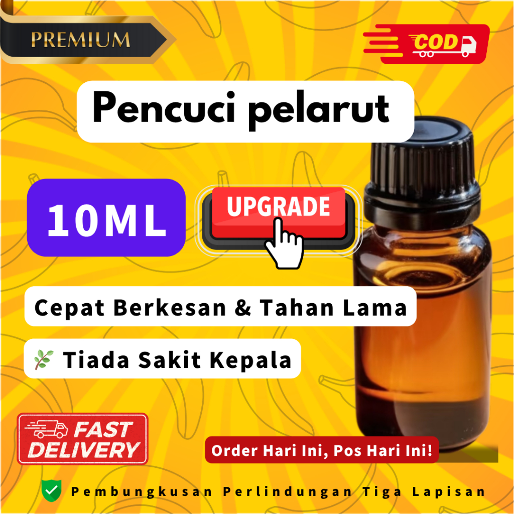 𝑺𝒆𝒅𝒊𝒂 𝑺𝒕𝒐𝒌【10ML PENCUCI PELARUT Kualiti Tinggi】Tindak Balas Pantas ...
