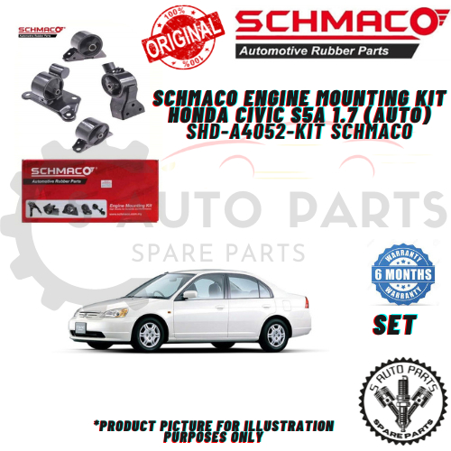 HONDA CIVIC S5A 1.7 (AUTO) SCHMACO ENGINE MOUNTING (SET) | Shopee Malaysia