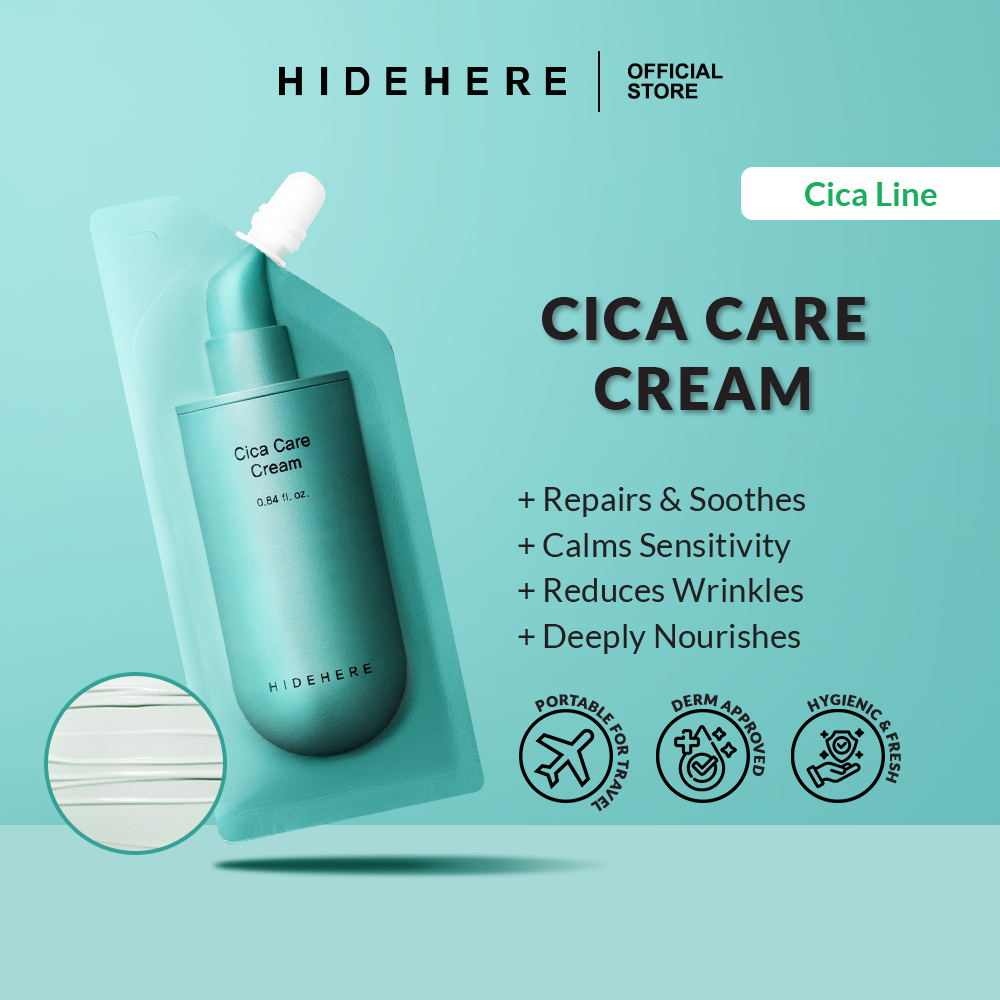 HIDEHERE Cica Care Cream | Cica Line | Shopee Malaysia
