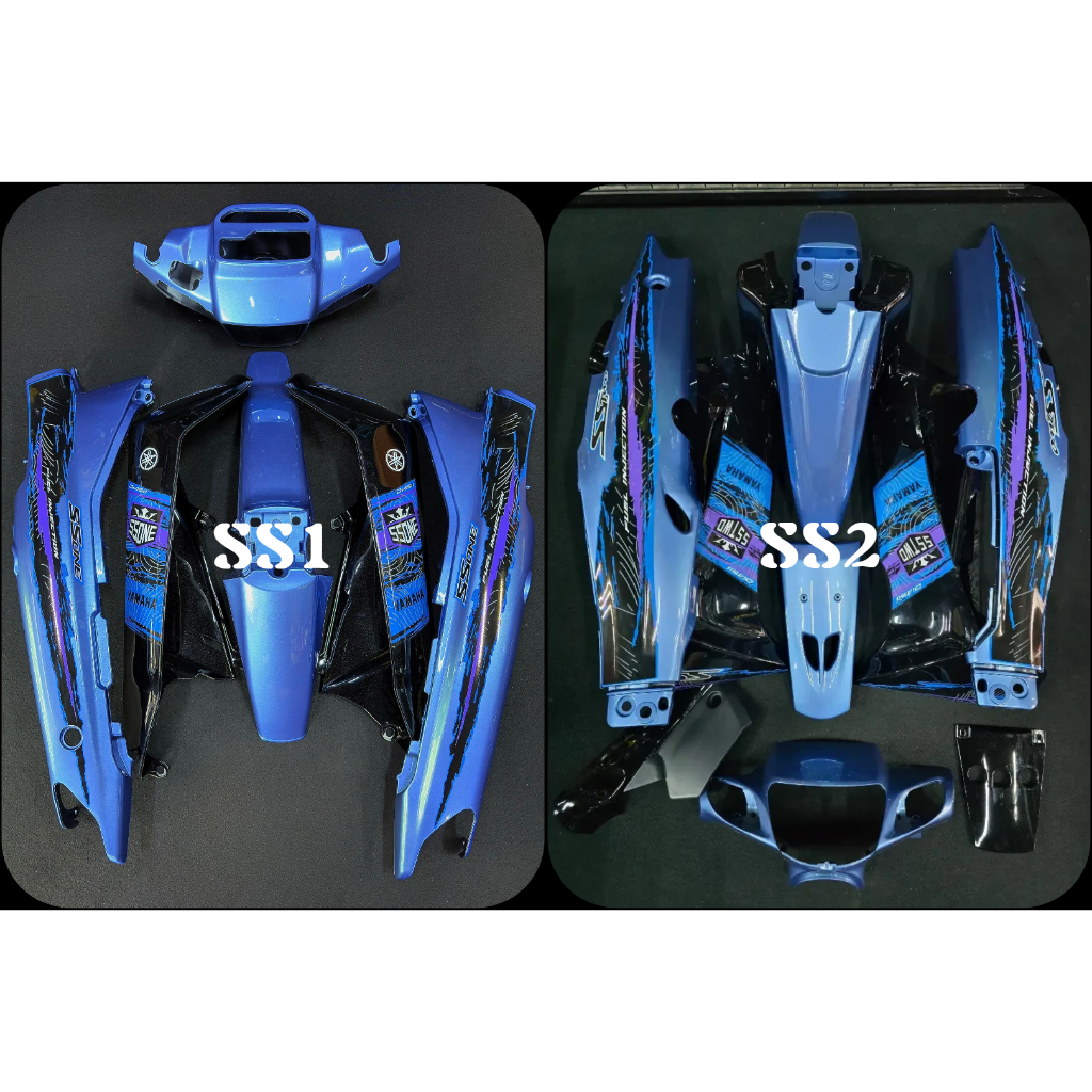 COVERSET BODY SET YAMAHA SS1 SS 1 SS ONE Ss1 / SS2 SS TWO Ss2 | Shopee ...