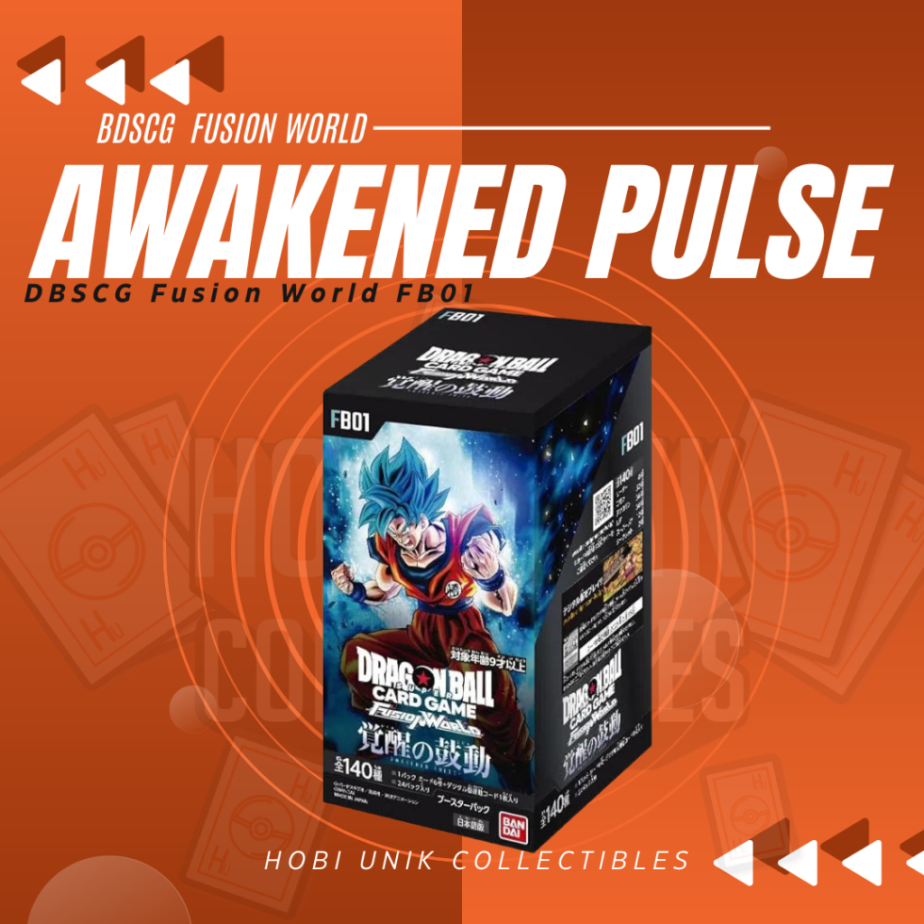 (Live Rip){FB01] DBSCG Fusion World : Awakened Pulse Box | Shopee Malaysia