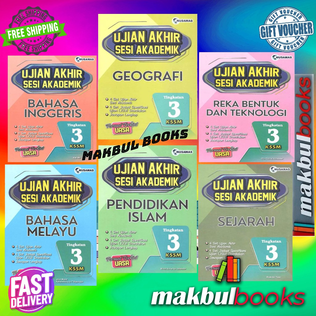 NUSAMAS: UJIAN AKHIR SESI AKADEMIK TINGKATAN 3 KSSM ~ FORMAT TERKINI ...