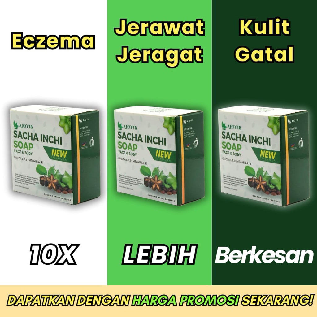 𝐒𝐚𝐛𝐮𝐧 𝐒𝐚𝐜𝐡𝐚 𝐈𝐧𝐜𝐡𝐢 𝐀𝐣𝐨𝐲𝐢𝐛 | Gatal | eczema | Psoriasis | jerawat ...