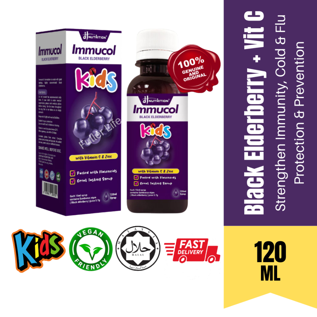 JH NUTRITION® Immucol® Kids (120ml) | Immune Booster for Kids | Cold ...