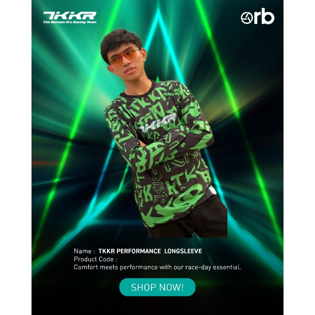 TKKR Performance Lifestyle LONGSEEVE | Shopee Malaysia