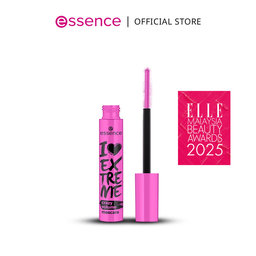 essence I Love Extreme Crazy Volume Mascara | Shopee Malaysia