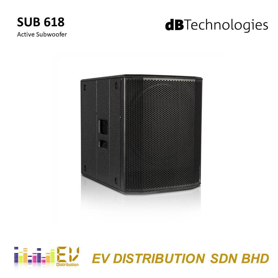 dB Technologies SUB 618 (18” Active Subwoofer) | Shopee Malaysia