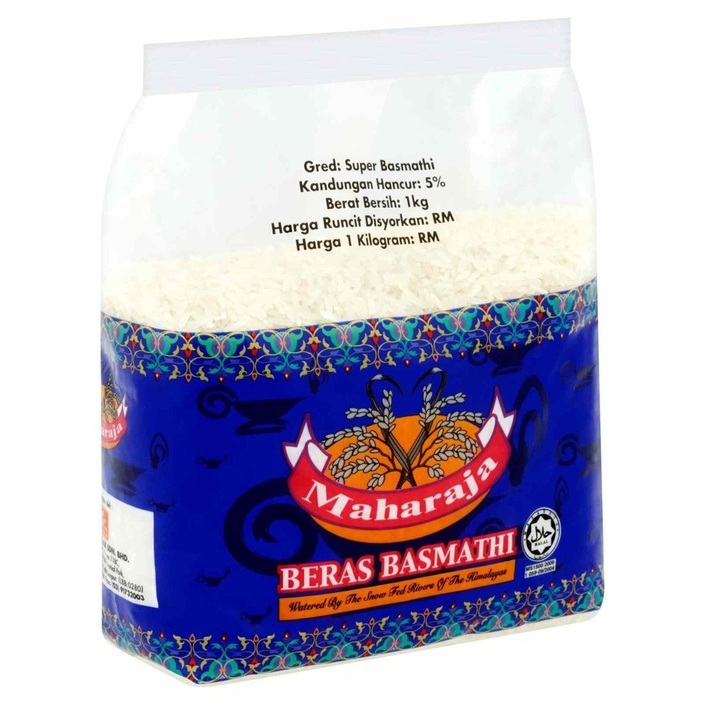 Maharaja Basmathi Rice (1kg) | Shopee Malaysia