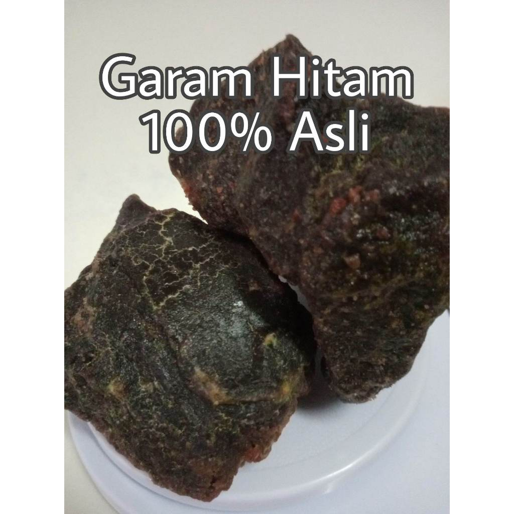 Himalayan Black Rock Salt 100% Garam Hitam 100g | Shopee Malaysia