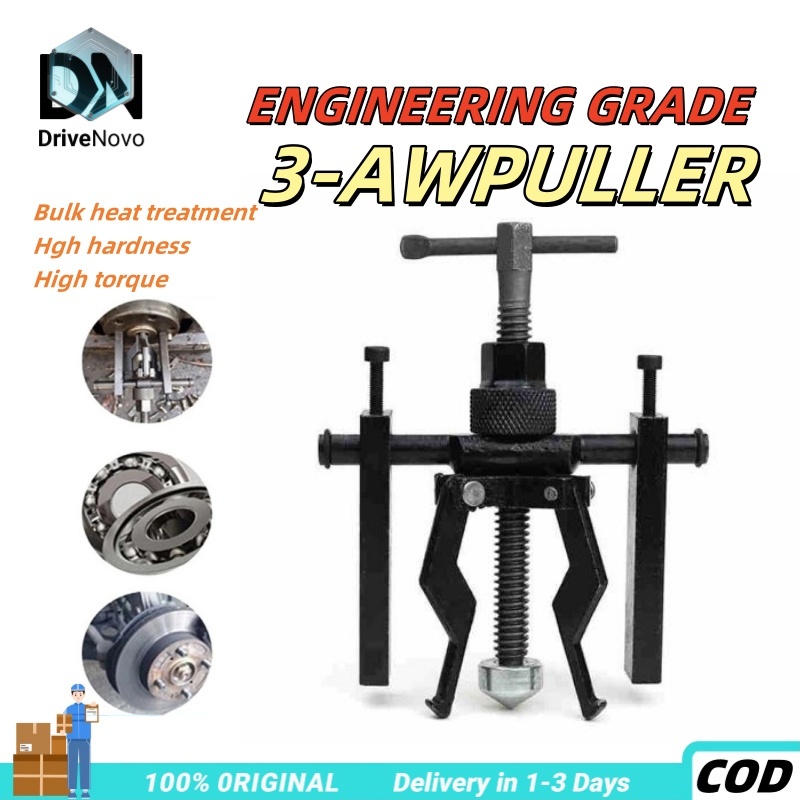 DriveNovo 3 Jaws Jaw Puller Inner Bearing Extractor Separator Remover ...