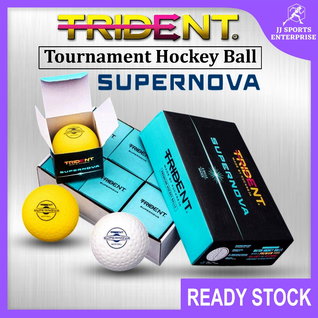 Trident Supernova Hockey Ball Tournament Hockey Ball Bola Hoki ...