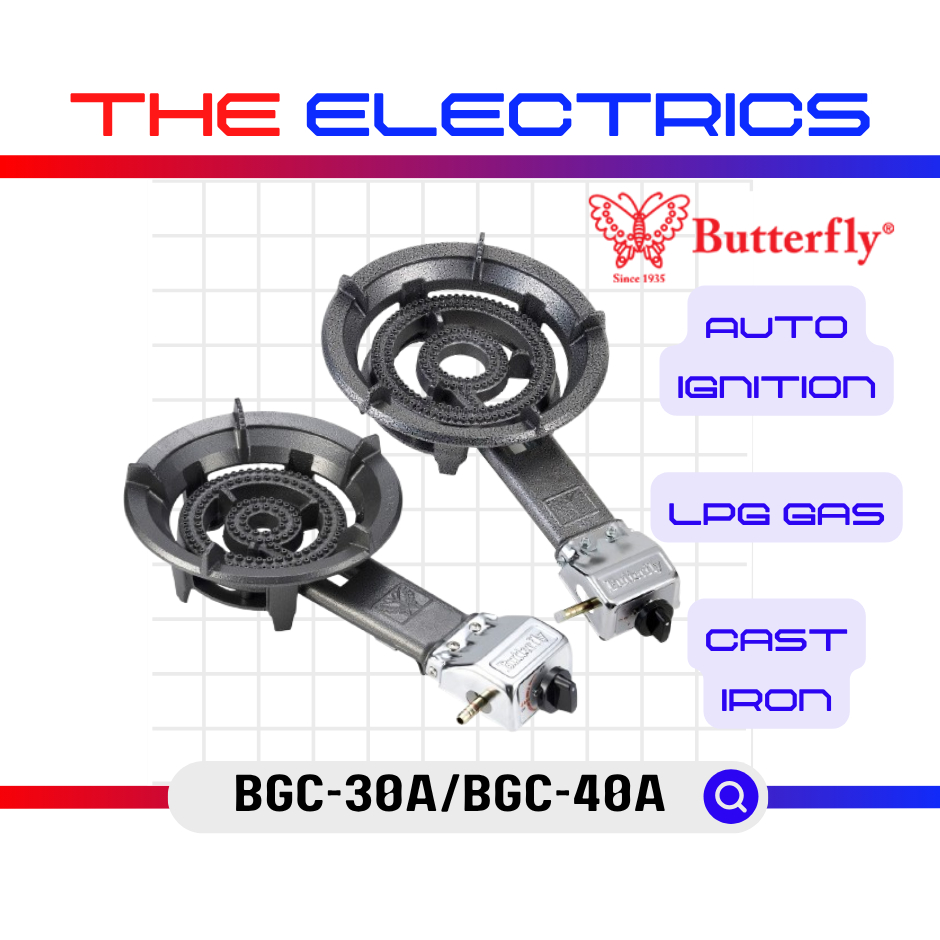 BUTTERFLY LPG CAST IRON GAS STOVE GAS COOKER WITH AUTO IGNITION ...